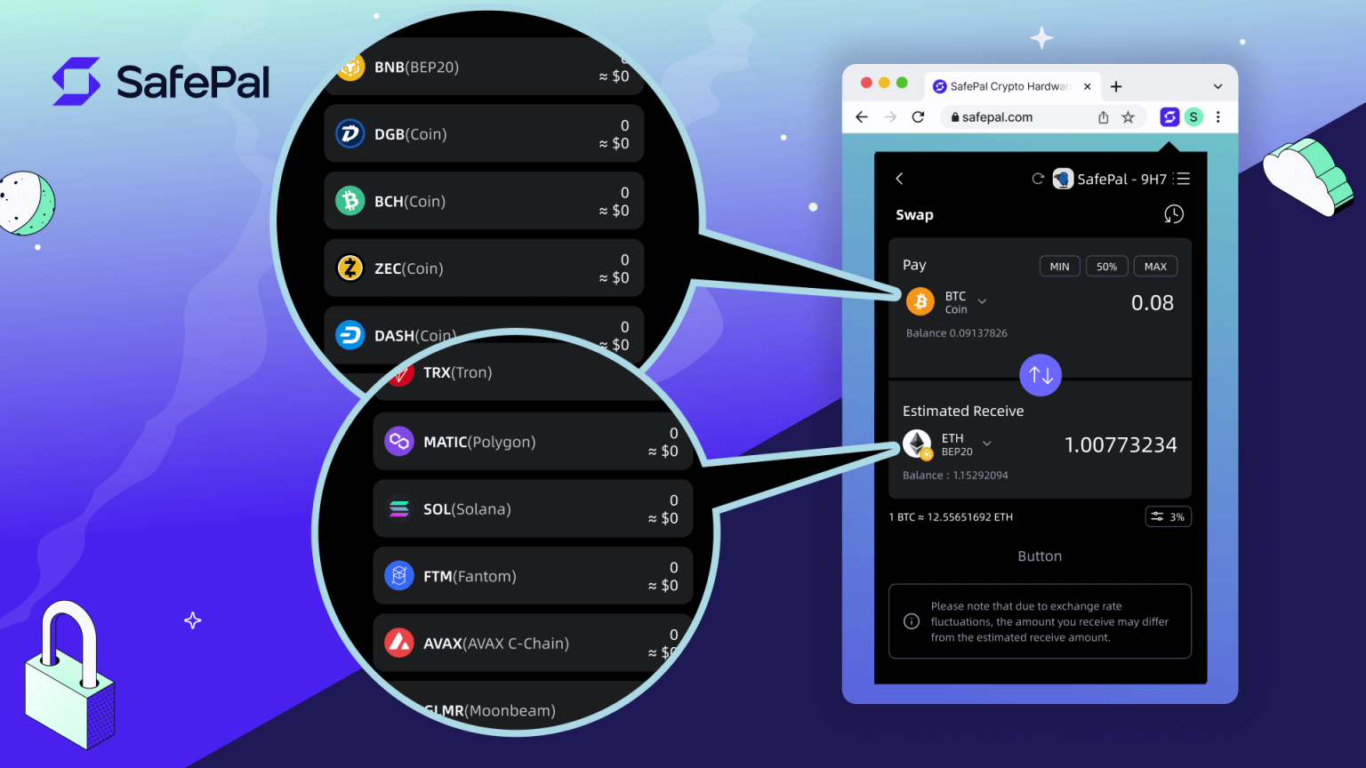 Stay tuned of the latest updates and announcements of SafePal